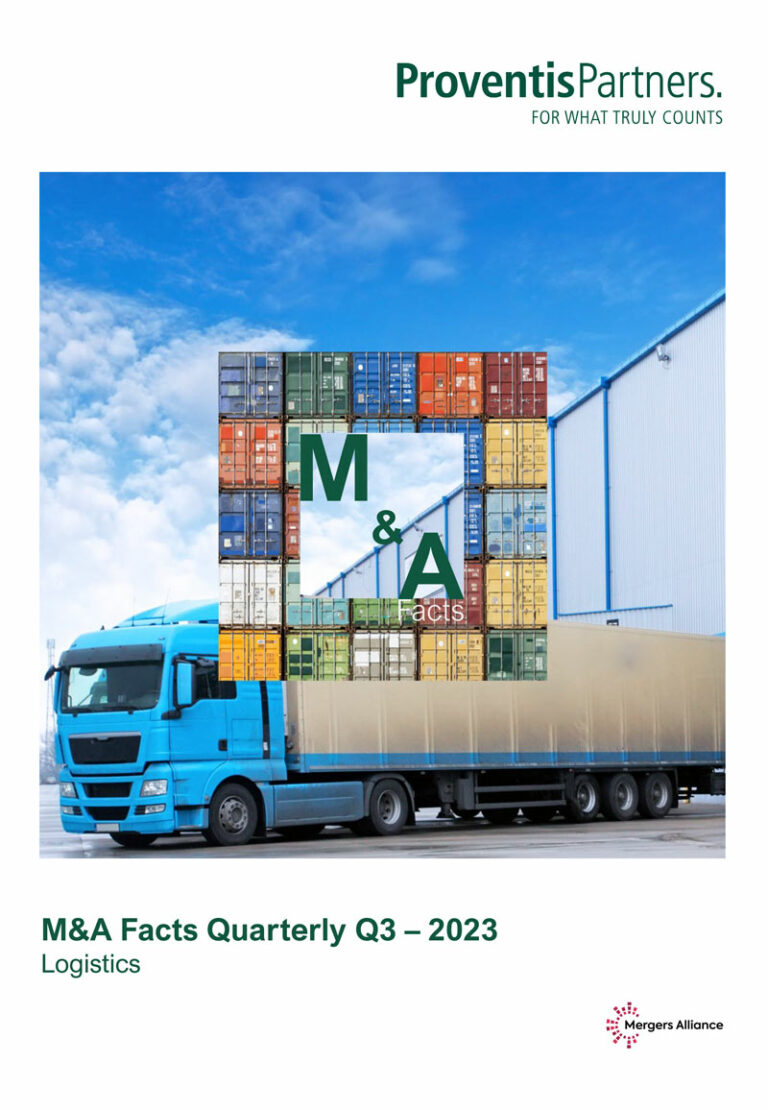 Q3/2023 – M&A Facts: Logistics - Proventis
